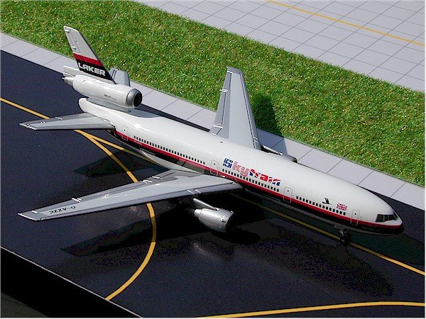 Laker Skytrain DC-10-10 GJLKR177 GeminiJets 1:400 » AviaMini México