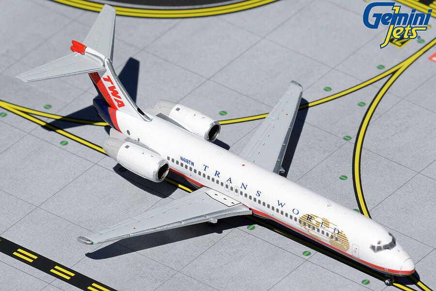 Trans World Airlines (TWA) B717-200 GJTWA2008 GeminiJets 1:400 ...