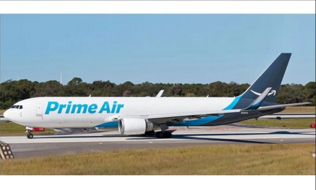 Amazon Prime Air B767-300BCF(W) SA2GTI015C JC Wings 1:200 » AviaMini México