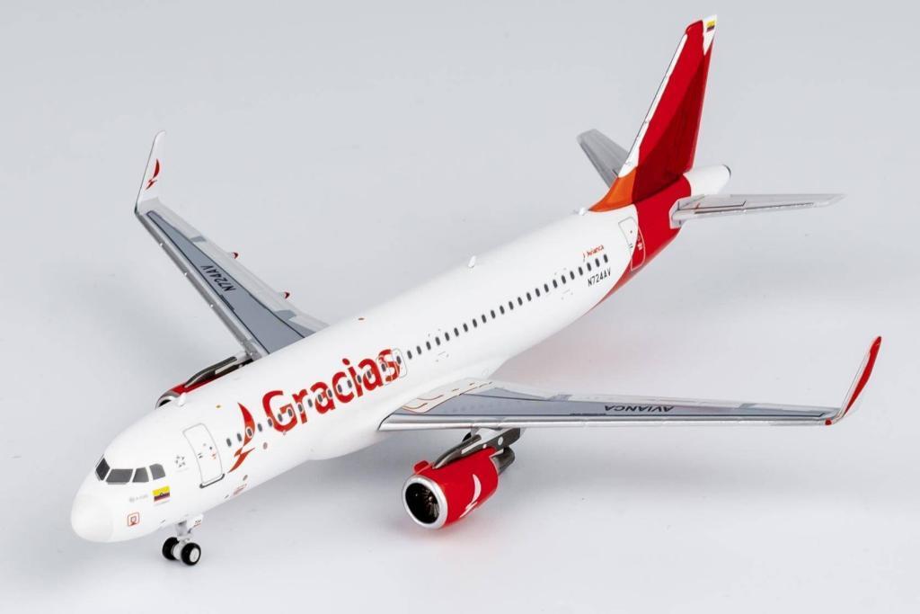 Avianca A320-200 con Sharklets NG15030 NG Model 1:400 » AviaMini México