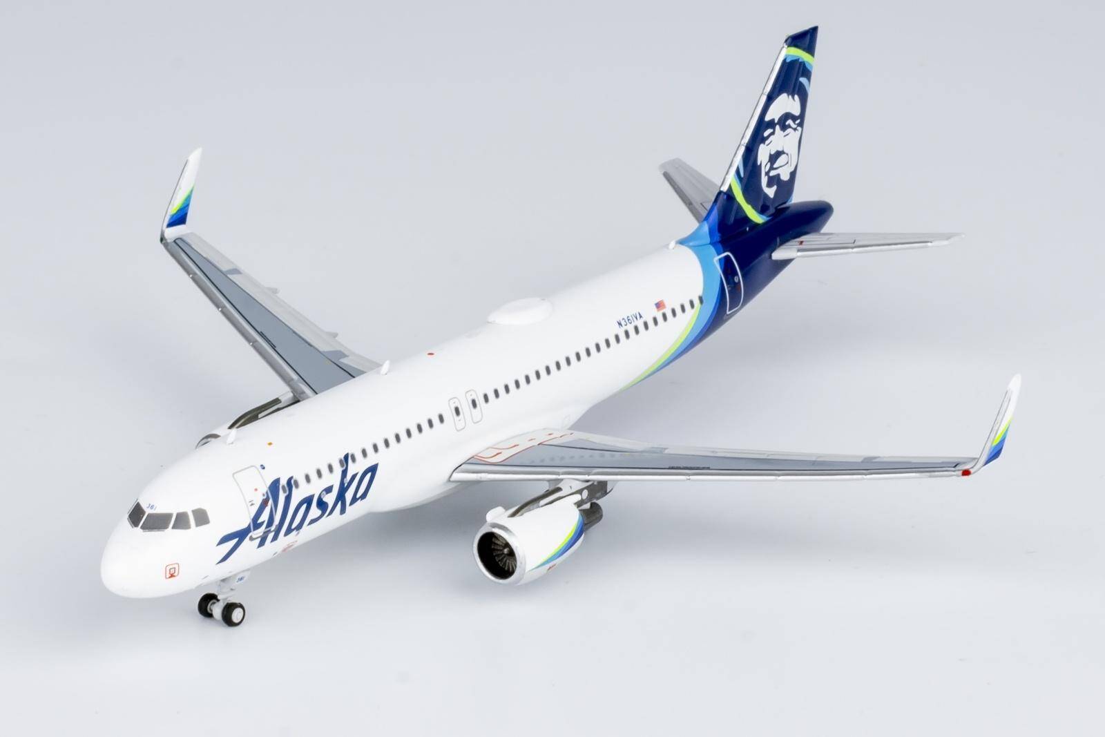 Alaska Airlines A320-200 con Sharklets NG15016 NG Model 1:400 ...